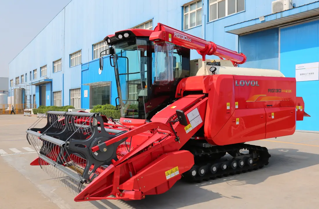 LOVOL Crawler Type Combine Harvester: Revolutionizing India’s Agricult