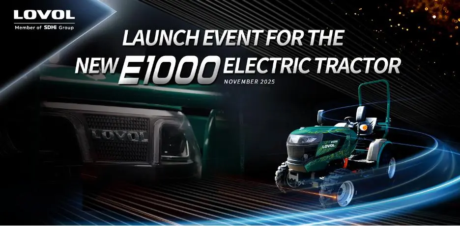 LOVOL E1000 Debuts at Agritechnica 2025: Powering the Future of ...